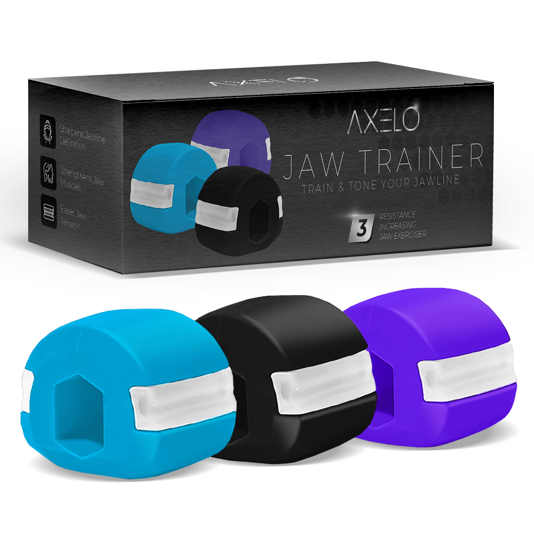 Jaw Exerciser & Muscle Trainer (3 Levels) – Axelo